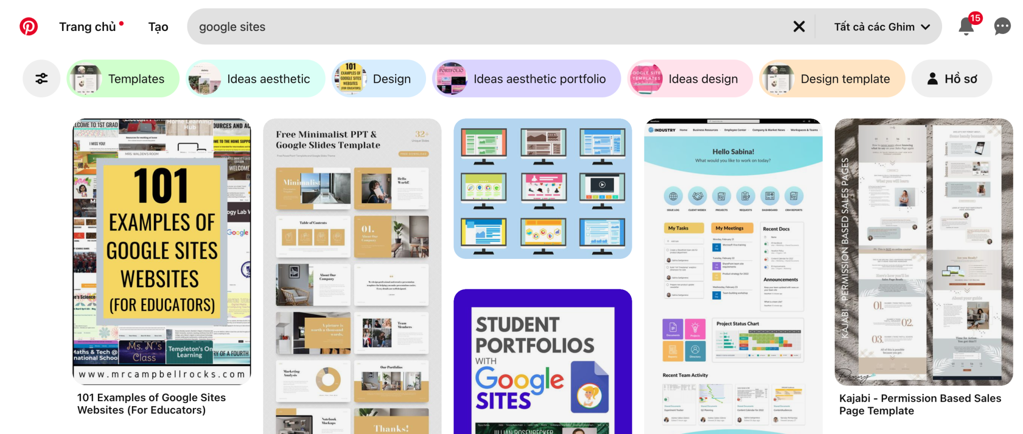 7 nguồn cảm hứng tạo ra mẫu Google Site đẹp ấn tượng